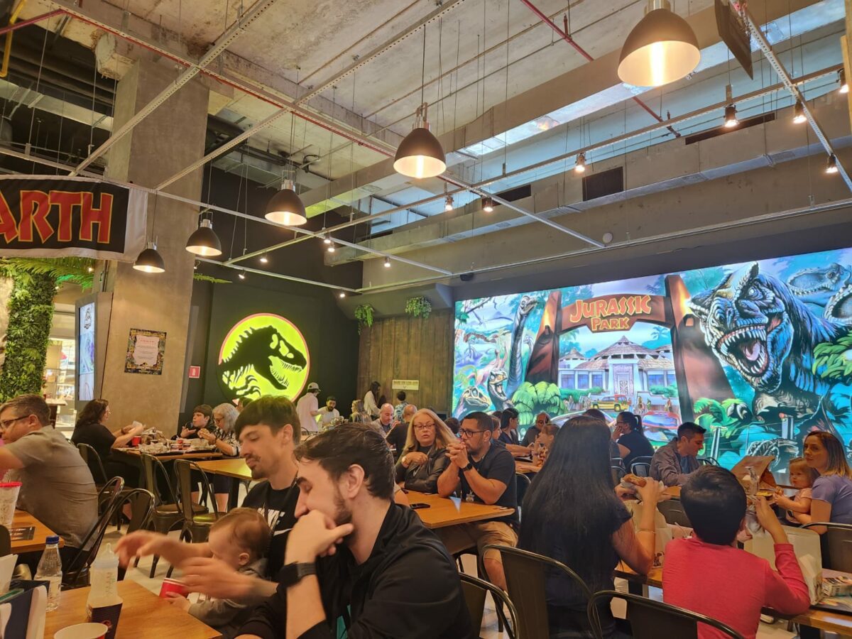 Fomos conhecer o novo Jurassic Park Burger em São Bernardo do Campo