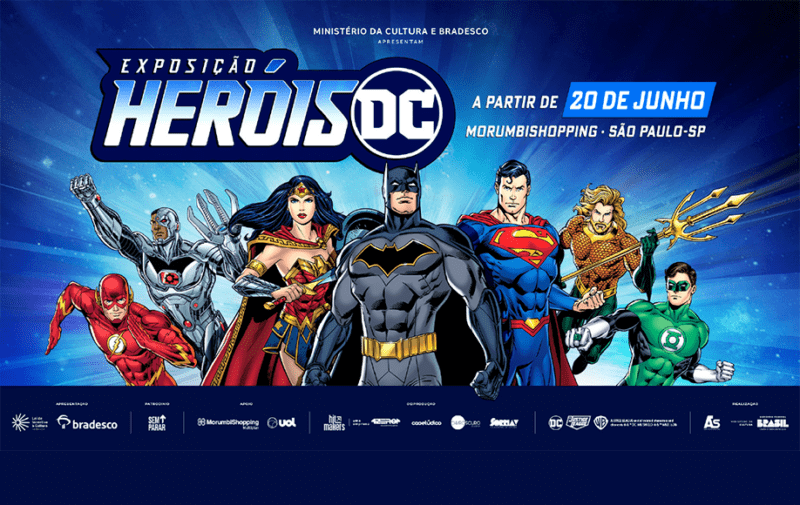 Exposição Heróis da DC chega a São Paulo em junho - La Central